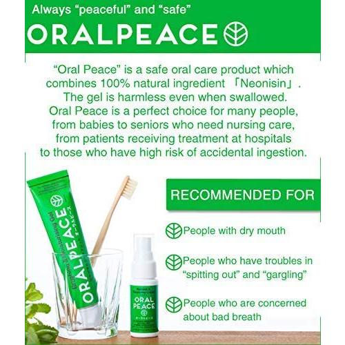 ORALPEACE オーラルピース クリーン＆モイスチュア 80g 2本セット 歯みがき 口腔ケア ジェル 歯磨き粉 歯周病 : J&Aマート - 通販 - Yahoo!ショッピング