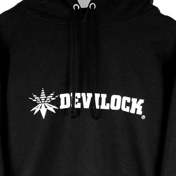 DEVILOCK デビロック「VECTOR & COBRA HOODIE」ビッグプルオーバーパーカー オーバーサイズ 裏パイルスウェット バックプリント 蛇ヘビ コブラ スネーク ...