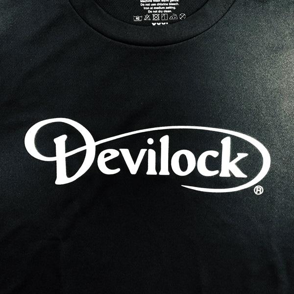 DEVILOCK デビロック「DAIMLER DRY TEE」半袖ドライTシャツ 速乾 涼しい オーバーサイズ ビッグ BIG スポーツウェア 黒 ブラック メンズレディース Rogia ...