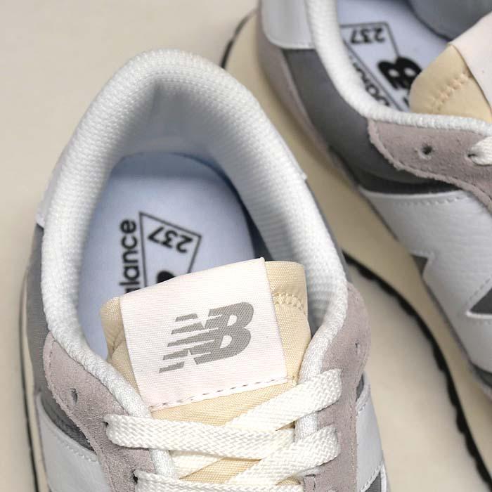 New Balance NEW BALANCE MS237RCS[ニューバランス 237 スニーカー][メンズ/レディース/スニーカー/グレー白ベージュ/スエード/ナイロン/靴/2022秋冬 ...