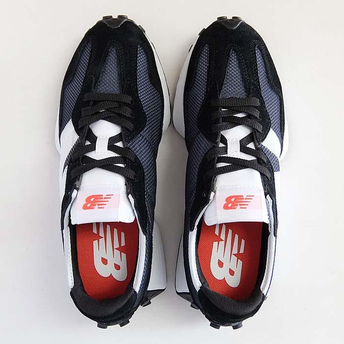 New Balance（ニューバランス） NEW BALANCE MS327BC[ニューバランス 327][メンズ/スニーカー/黒白/スエード ...