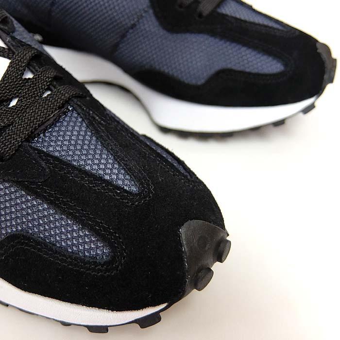 New Balance（ニューバランス） NEW BALANCE MS327BC[ニューバランス 327][メンズ/スニーカー/黒白/スエード ...