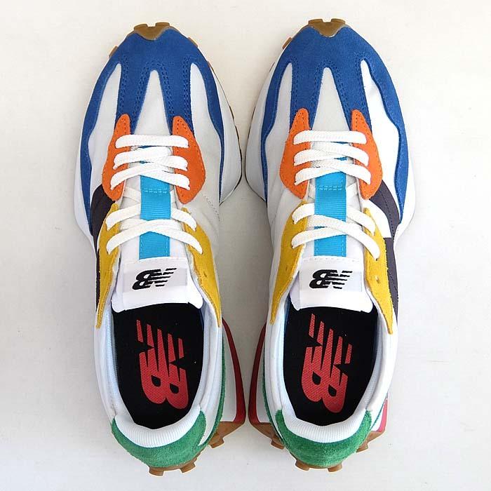 New Balance 【並行輸入品】NEW BALANCE MS327PBA[ニューバランス 327][メンズ/スニーカー/青白マルチカラー ...