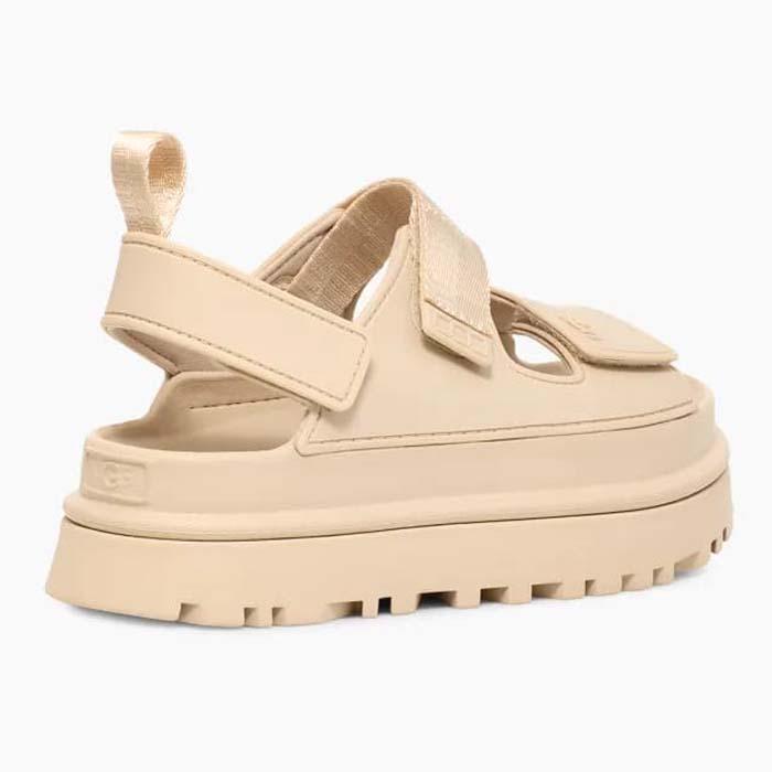 UGG 毎日発送 アグ サンダル レディース W GOLDENGLOW ゴールデングロウ ベージュ ストラップ アグサンダル 軽量 ...