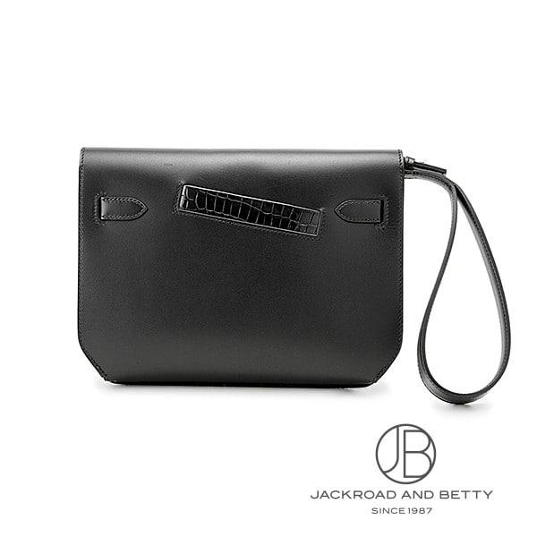 HERMES エルメス ケリーデペッシュ 25 ノワール ブラック 黒 中古 バッグ/財布/小物 : ジャックロード - 通販 - Yahoo ...
