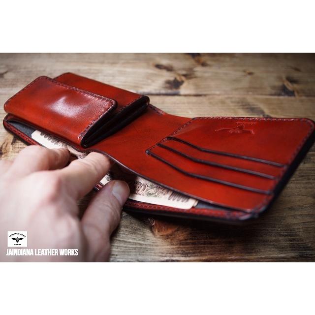 手縫い革財布 ハンドメイド クロコダイル・ハーフウォレット 手縫い革財布 ハンドメイド クロコダイル・ハーフウォレット