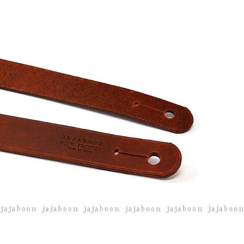 オーダー メイド ギター ストラップ ブラウン （131〜140） 本革 （ レザー ） 製 JAJABOON ジャジャブーン ...
