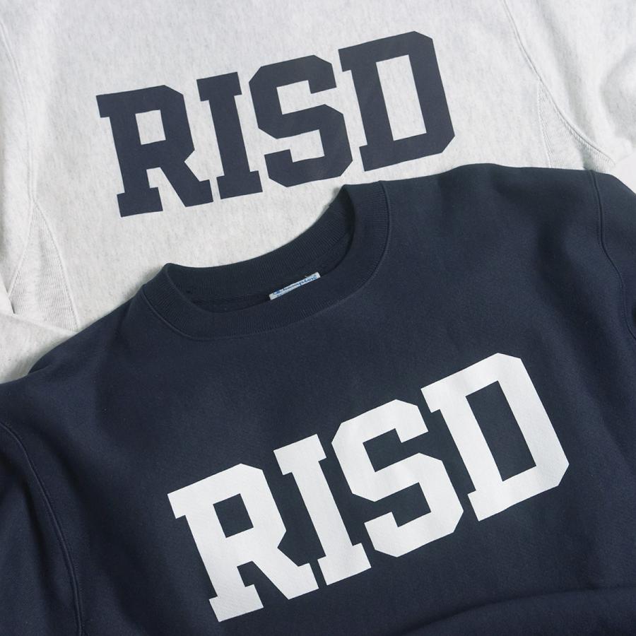 Champion リズディ RISD オフィシャル クルーネック カレッジスウェット チャンピオン リバースウィーブメンズ S-XXL ...