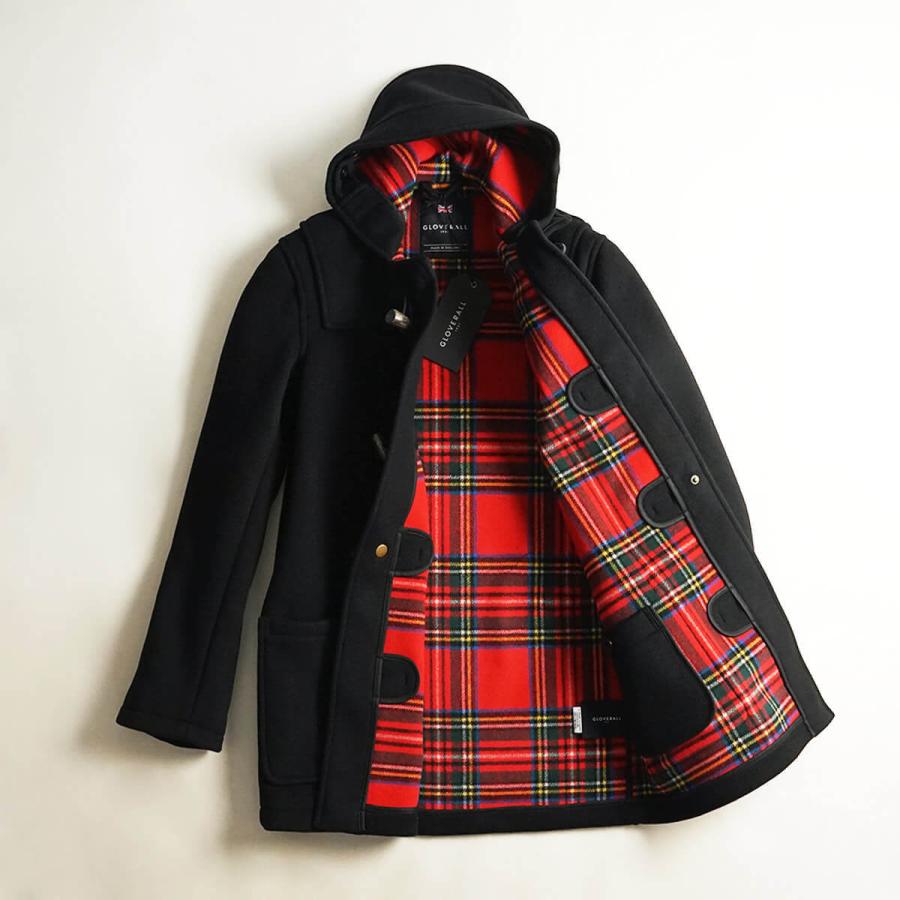 グローバーオール GLOVERALL MC3251 ミッドレングス ダッフルコート 防寒 英国製 メンズ ハーフ ショート ｜ イングランド製 ブランド アウター ミドル丈 ター ...