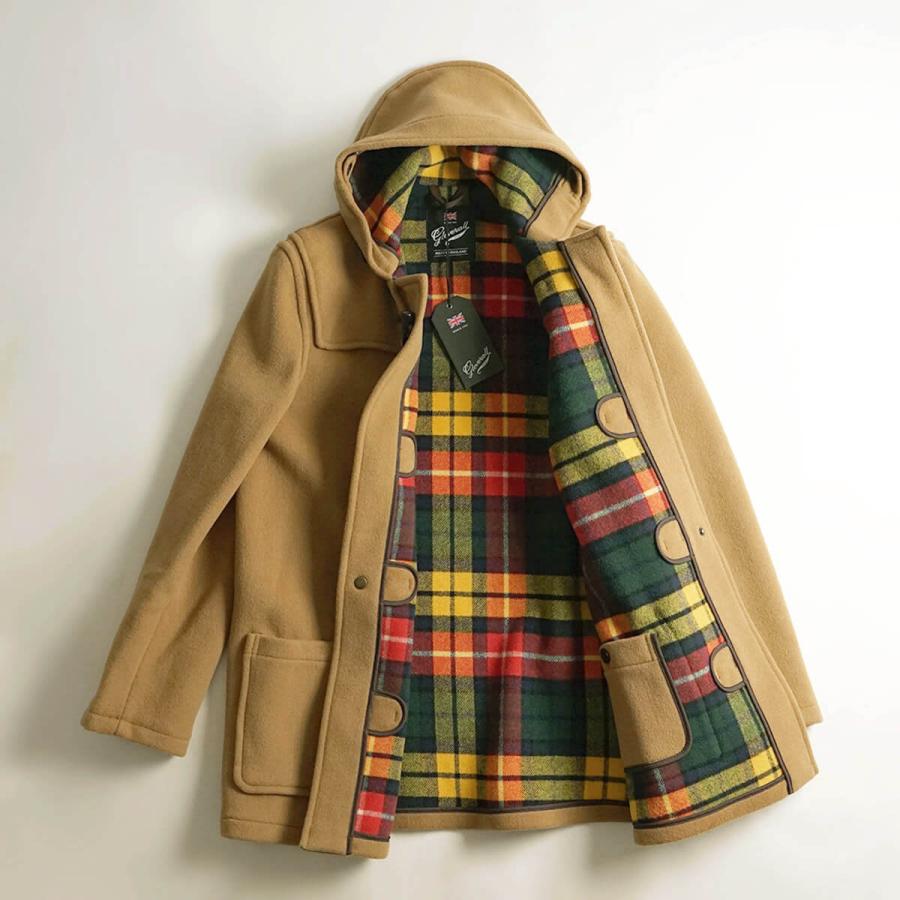 グローバーオール GLOVERALL MC3251 ミッドレングス ダッフルコート 防寒 英国製 メンズ ハーフ ショート ｜ イングランド製 ブランド アウター ミドル丈 ター ...