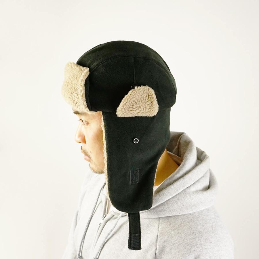 Samco Freezerwear サムコフリーザーウエア 880 フリース ボマー キャップ ユニセックス サイズフリー ボンバー フライト ...