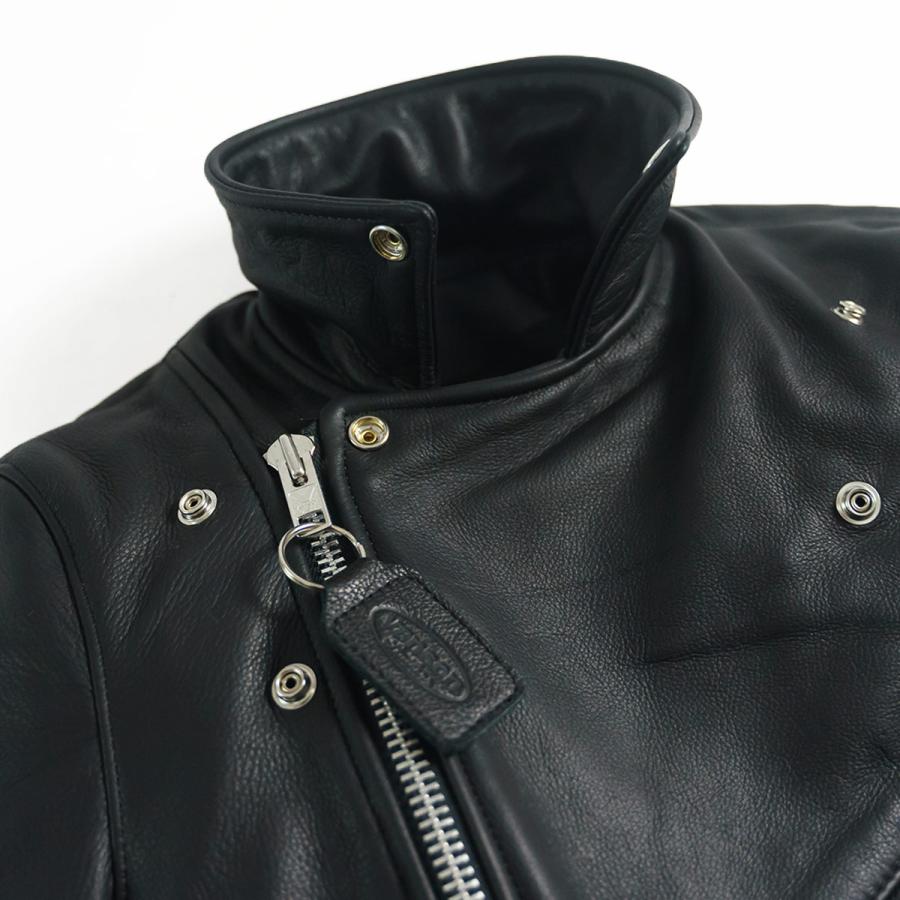 バンソン VANSON C2R ダブルライダース ソフトカウレザー スキニアーフィット シルバージップ ｜ メンズ ライダース レザージャケット アメリカ製 革ジャン スリ :vanon ...