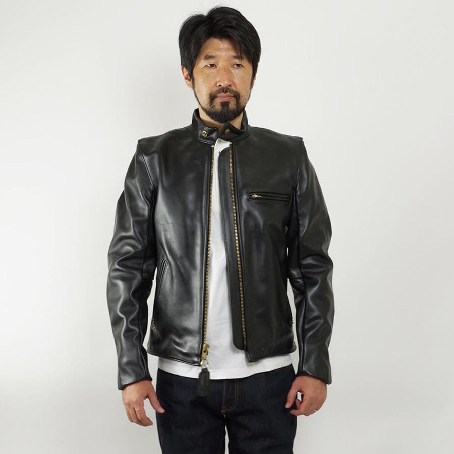 バンソン VANSON MODEL B シングル ライダース ブラック アメリカ製 米国製 スタンドカラー レザージャケット 革ジャン :vanson-b:Jalana(ジャラーナ) - 通販 ...