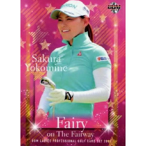 BBM 女子プロゴルフカードセット2011 FAIRY ON THE FAIRWAY レギュラー 02 横峯さくら : スポーツカード ...