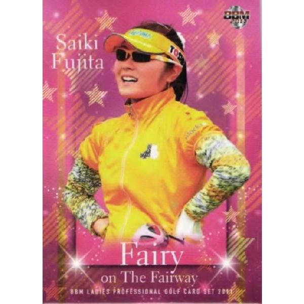 BBM 女子プロゴルフカードセット2011 FAIRY ON THE FAIRWAY レギュラー 11 藤田幸希 : スポーツカード ...