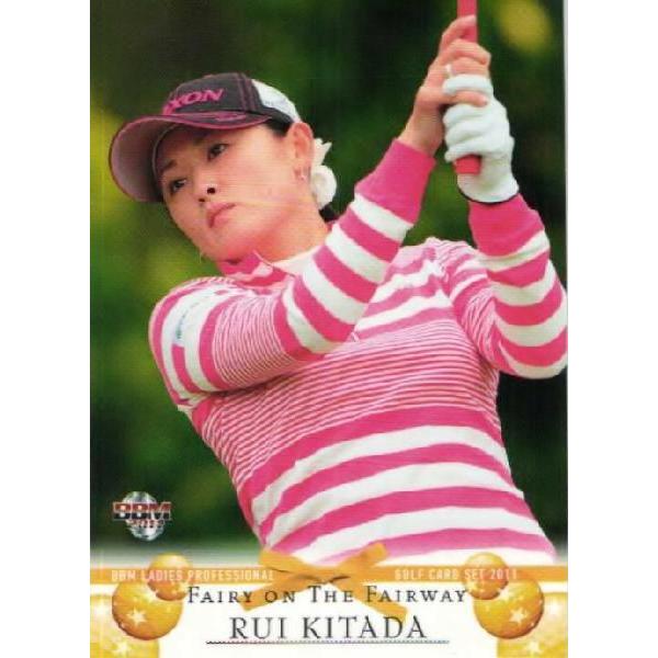 BBM 女子プロゴルフカードセット2011 FAIRY ON THE FAIRWAY レギュラー 15 北田瑠衣 :11GPG-15:スポーツ ...