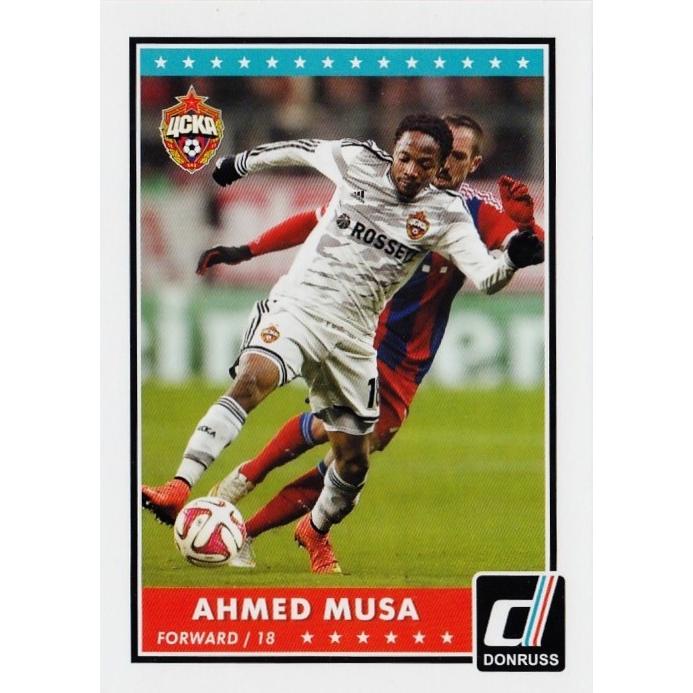 PANINI2015 Donruss Soccer レギュラー 50 Ahmed Musa (CSKA Moscow) : スポーツカード ...