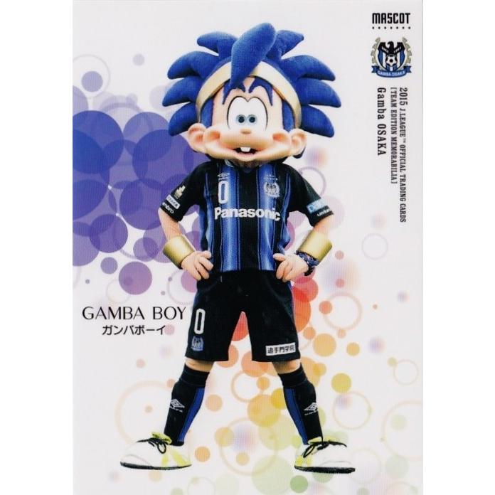 Jカード TEメモラビリア ガンバ大阪 2015 レギュラー 【マスコットカード】 GO30 GAMBA BOY : スポーツカード ...