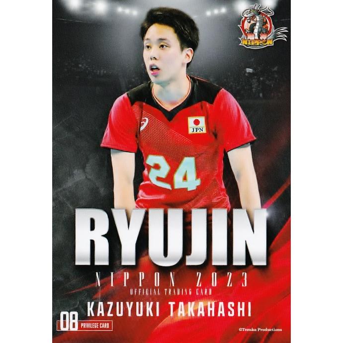 NV8 【関田誠大/高橋和幸】2023 龍神NIPPON 全日本男子バレーボール オフィシャルカード プロモーションカード : スポーツカード ジャンバラヤ - 通販 - Yahoo!ショッピング