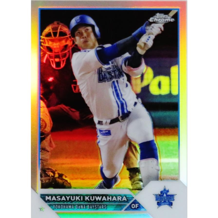 42 【桑原将志/横浜DeNAベイスターズ】2023 Topps Chrome NPBベースボールカード [レギュラー/REFRACTORパラレル] : スポーツカード ジャンバラヤ - 通販 ...