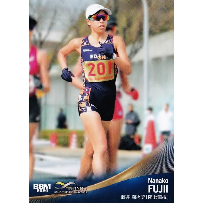 43 【藤井菜々子/競歩】BBM2024 INFINITY インフィニティ レギュラー : スポーツカード ジャンバラヤ - 通販 - Yahoo!ショッピング