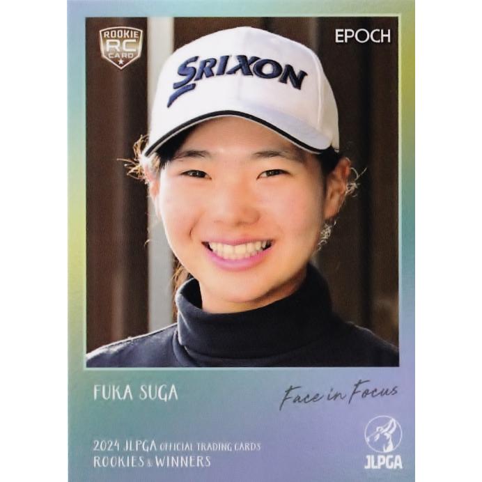 FF06【菅楓華(ROOKIE)】エポック 2024 日本女子プロゴルフ協会オフィシャルカード ROOKIES&WINNERS インサート [Face in FOCUS] : スポーツカード ...