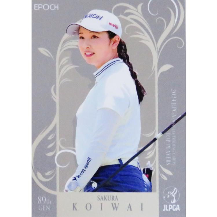 4 【小祝さくら】エポック 2024 日本女子プロゴルフ協会オフィシャルカード TOP PLAYERS レギュラー : スポーツカード ジャンバラヤ - 通販 - Yahoo!ショッピング