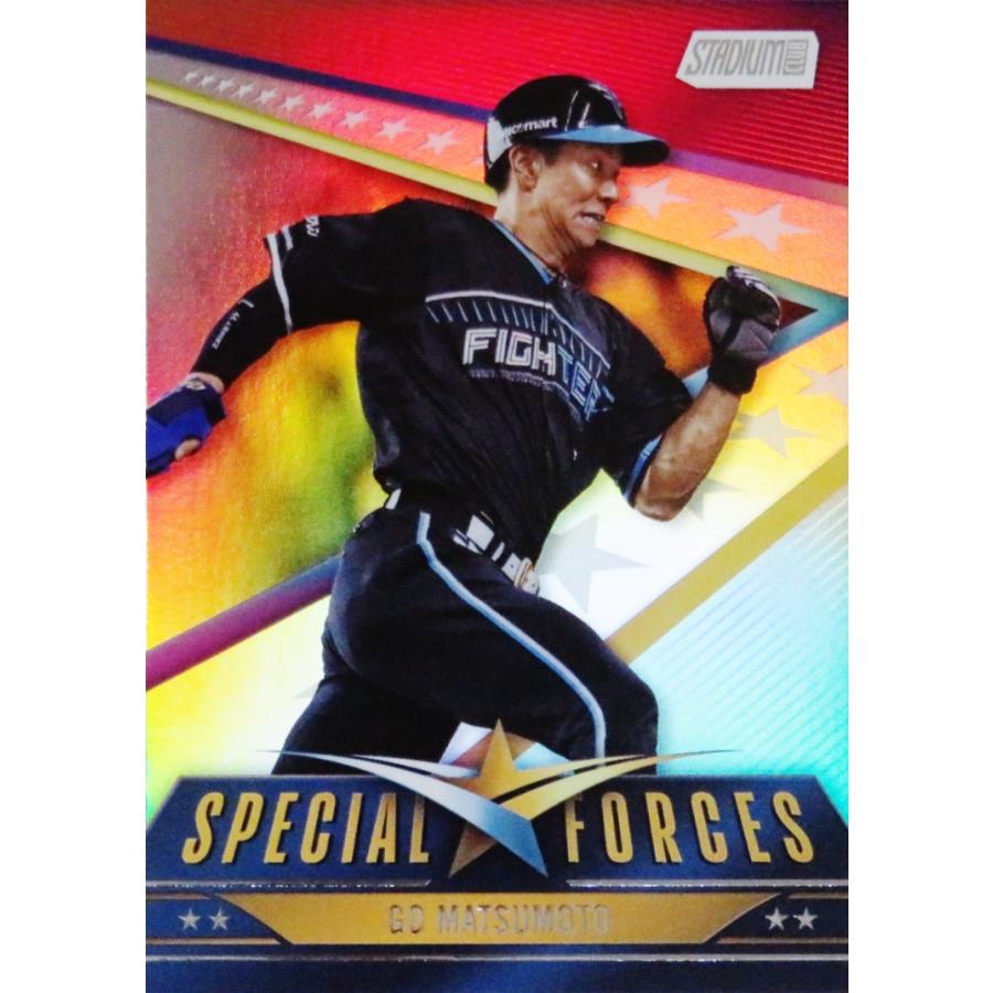 SF-22【松本剛/北海道日本ハムファイターズ】2024 Topps NPB Stadium Club ベースボールカード インサート ...