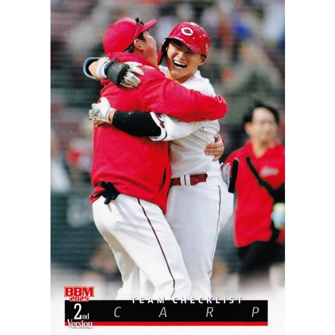 592 【広島東洋カープ】2025 BBM ベースボールカード 2ndバージョン レギュラー [チームチェックリスト] : スポーツカード ジャンバラヤ - 通販 - Yahoo!ショッピング
