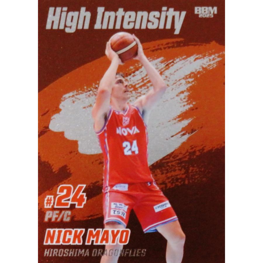 HI21 【ニック・メイヨ/広島ドラゴンフライズ】BBM2025 B.LEAGUE2024-25 FAST BREAK 1st Half ...