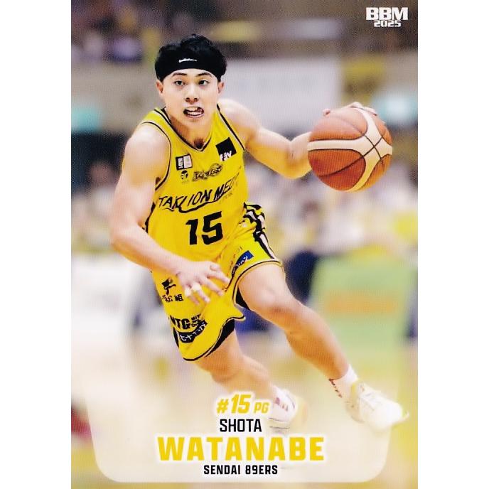 91 【渡辺翔太/仙台89ERS】BBM2025 B.LEAGUE2024-25 FAST BREAK 2nd Half レギュラー : スポーツカード ジャンバラヤ - 通販 - Yahoo ...