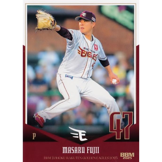 20 【藤井聖】BBM 東北楽天ゴールデンイーグルス 2025 レギュラー : スポーツカード ジャンバラヤ - 通販 - Yahoo!ショッピング