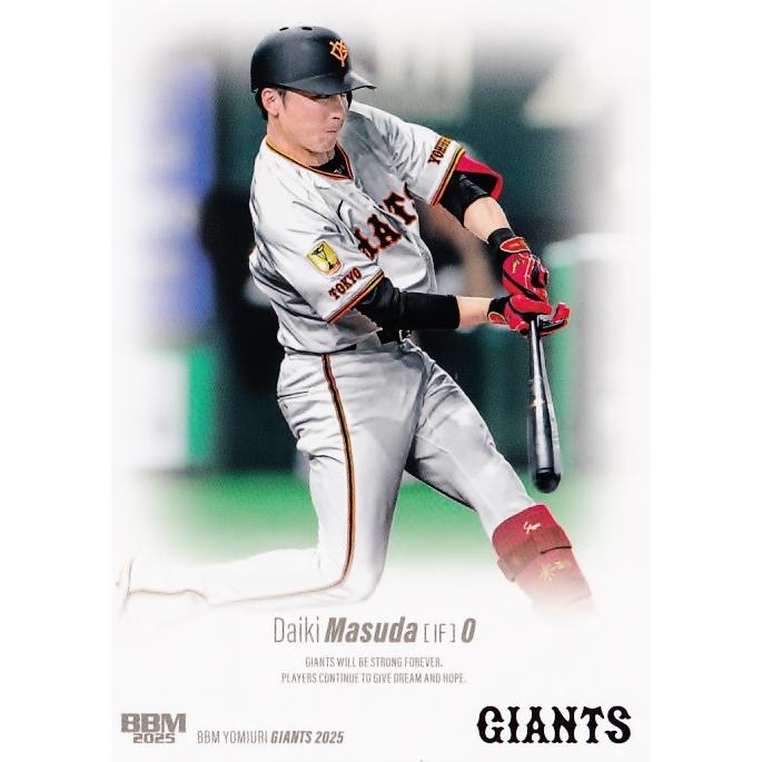 42 【増田大輝】BBM 読売ジャイアンツ 2025 レギュラー : スポーツカード ジャンバラヤ - 通販 - Yahoo!ショッピング