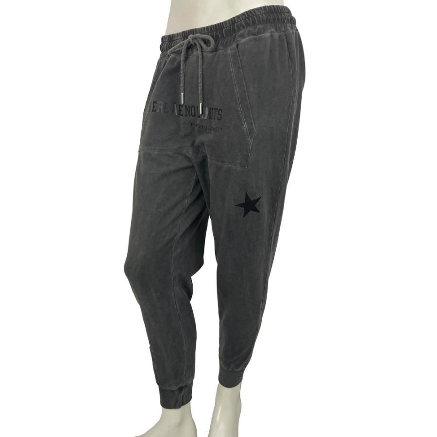 EN AVANCE エン アヴァンセ スウェットパンツ メンズ CNP111TF-55098 ブラック ジョガーパンツ ウォッシュ加工 エナ ...