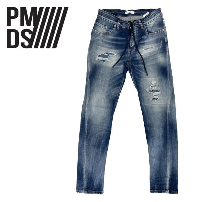 P.M.D.S. ピーエムディーエス ジーンズ メンズ F25J3527.521.7MG BARRET DNM 29 30 31 32 バレット デニム ハイパーストレッチ イタリア製 ...