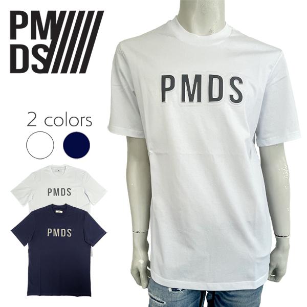 P.M.D.S. 半袖Tシャツ メンズ S24TS207 HAMIT ショートスリーブ LEON掲載ブランド レギュラーフィット イタリア製 PMDS 並行輸入品 メール便対応 : JAM ...