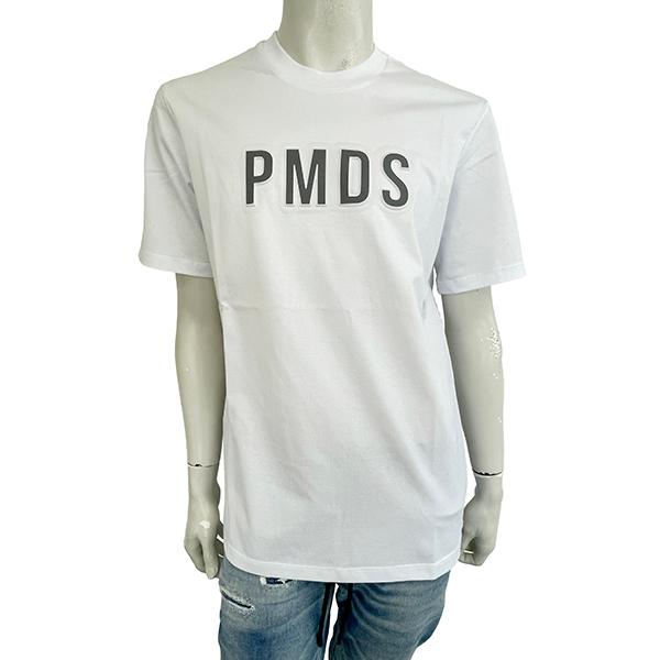 P.M.D.S. 半袖Tシャツ メンズ S24TS207 HAMIT ショートスリーブ LEON掲載ブランド レギュラーフィット イタリア製 PMDS 並行輸入品 メール便対応 :ft ...