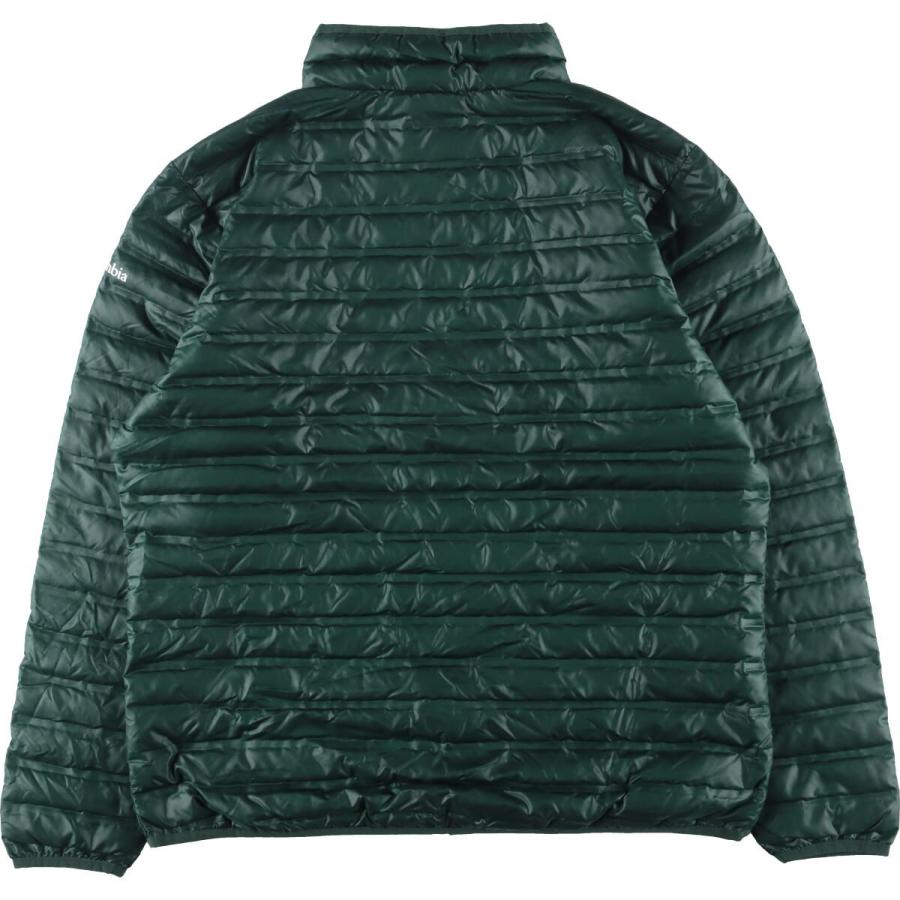 Columbia（コロンビア） 古着 Columbia MICHIGAN STATE ミシガン州立大学 カレッジ ダウンジャケット メンズL ...
