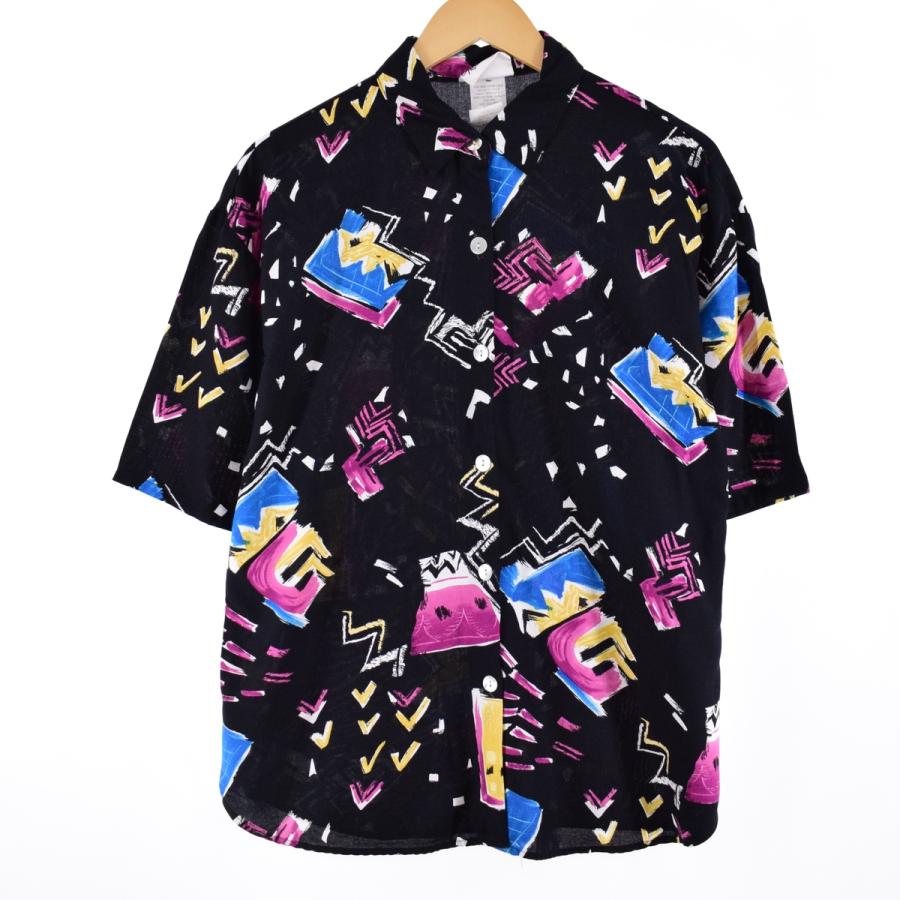 古着 UNKNOWN 総柄 レーヨン 半袖 ブラウス レディースXL /eaa350738 【SS2409_50%】 : eaa350738 : 古着屋JAM - 通販 - Yahoo!ショッピング