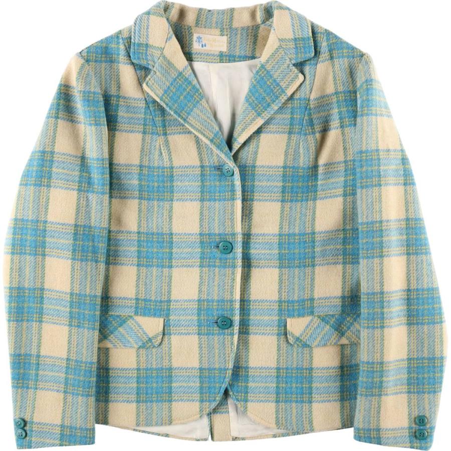 古着 60~70年代 JOHN MEYER OF NORWICH チェック柄 ウール テーラードジャケット レディースS相当 ヴィンテージ /eaa353336 : 古着屋JAM - 通販 ...