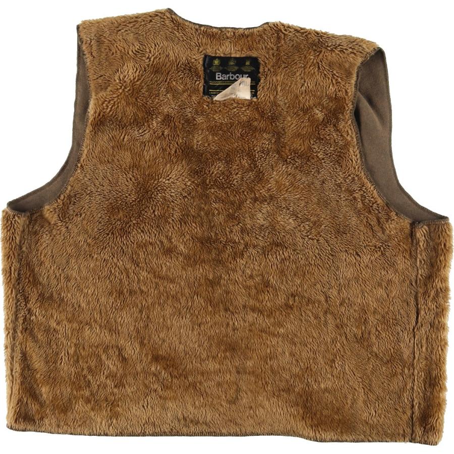 古着 90年代 バブアー Barbour A295 ACRYLIC LINING 旧3ワラント パイルライナーベスト 英国製 C48 メンズXL ヴィンテージ /eaa373477 ...