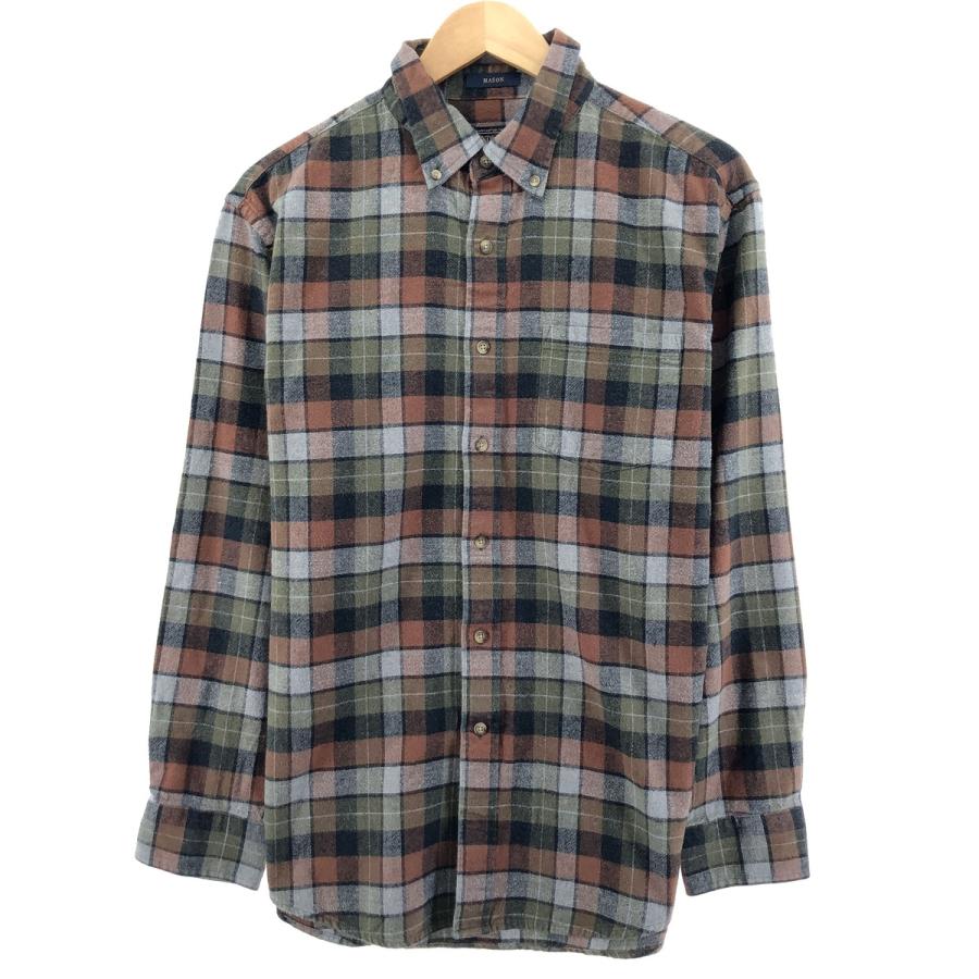 PENDLETON（ペンドルトン） 古着 PENDLETON MASON チェック柄 長袖 ボタンダウン フランネルシャツL メンズL /eaa375553 【SS2403】 : 古着屋JAM ...