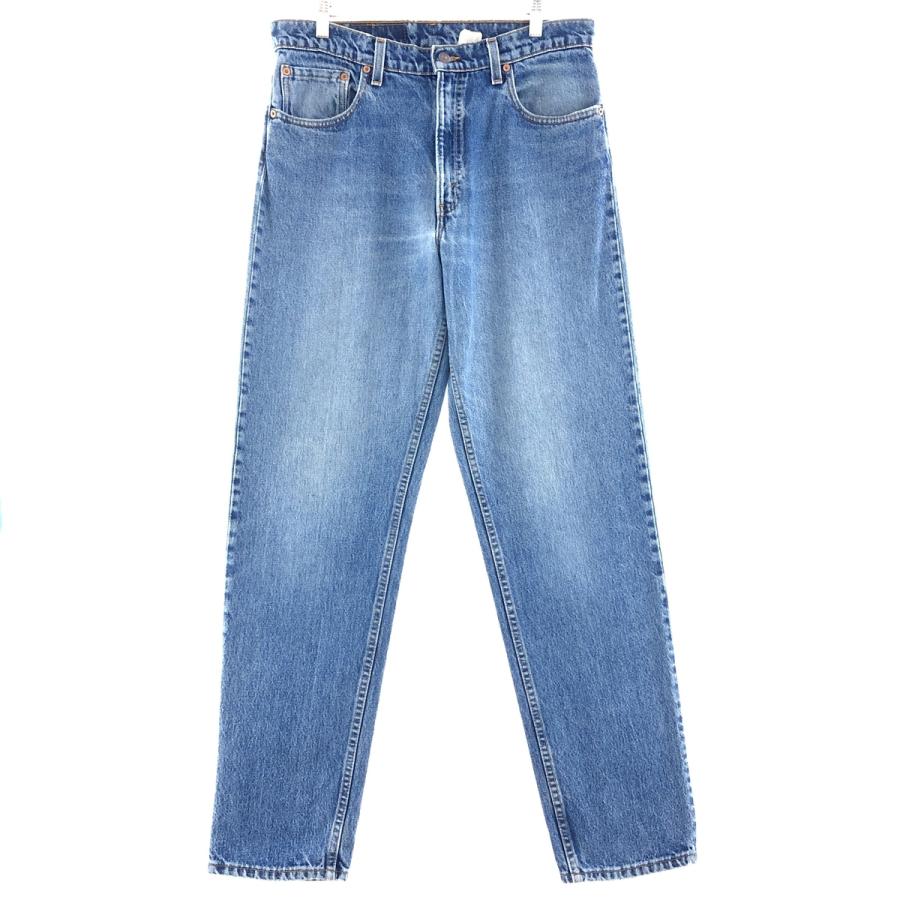 Levi's 古着 90年代 リーバイス 550 RELAXED FIT TAPERED LEG テーパードデニムパンツ USA製 メンズw34 ヴィンテージ /eaa380031 ...