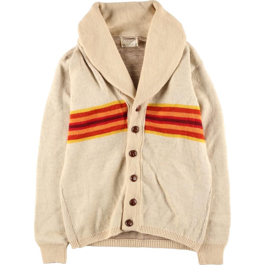 PENDLETON 古着 80年代 ペンドルトン ショールカラー 総柄 ネイティブ柄 ウールニットセーター メンズXL ヴィンテージ /eaa388570 【SS2403】 : 古着屋JAM ...