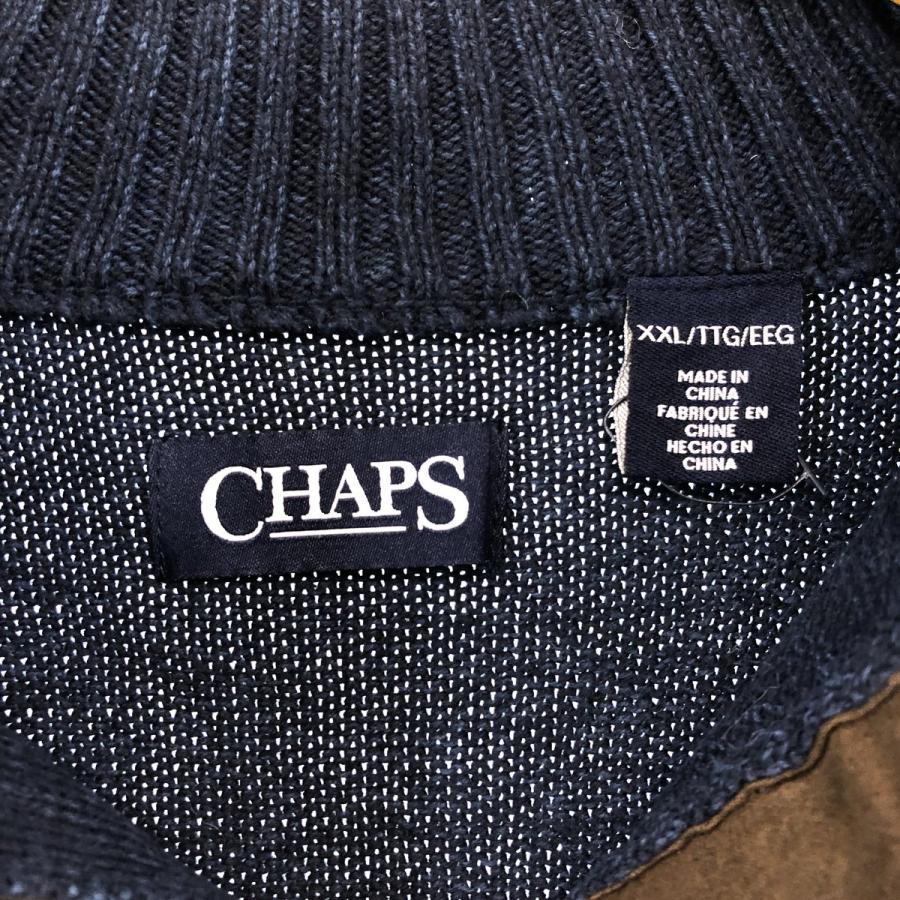 古着 ラルフローレン Ralph Lauren CHAPS チャップス ハーフボタン コットンニットセーター メンズXXL ヴィンテージ /eaa389420 【SS2406】 : 古着屋 ...