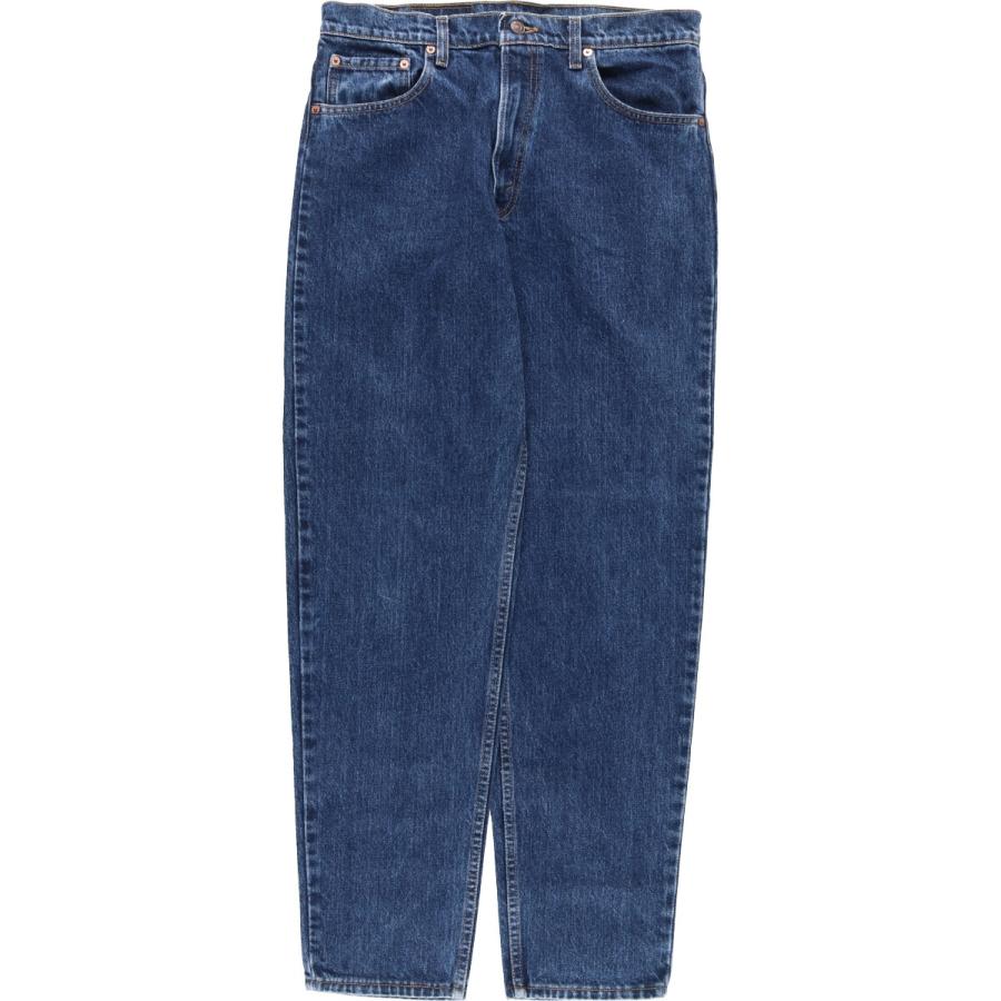 Levi's 古着 90年代 リーバイス 550 RELAXED FIT TAPERED LEG テーパードデニムパンツ USA製 メンズw34 ヴィンテージ /eaa392174 : 古着屋 ...
