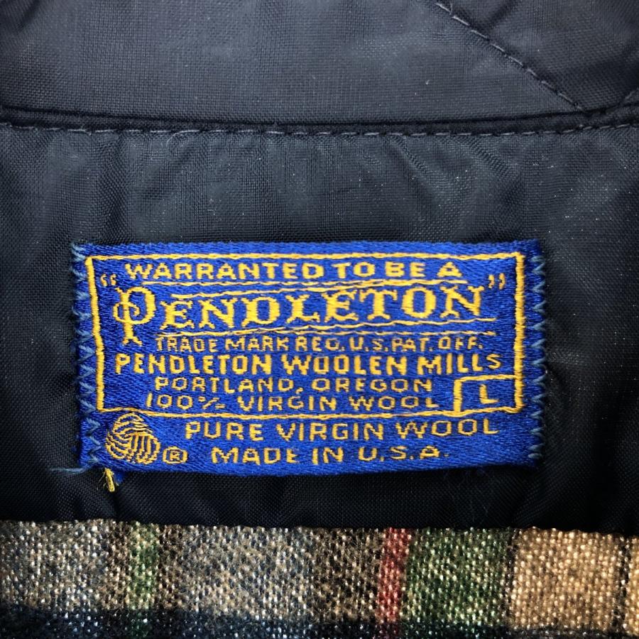 PENDLETON（ペンドルトン） 古着 70年代 チェック柄 ウールシャツ USA製 メンズL ヴィンテージ /eaa398530 【SS2406】 : 古着屋JAM - 通販 ...