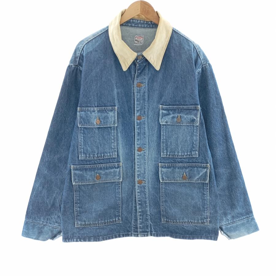 古着 90年代 POINTER BRAND デニムカバーオール USA製 メンズXL ヴィンテージ /eaa400531 : 古着屋JAM - 通販 - Yahoo!ショッピング