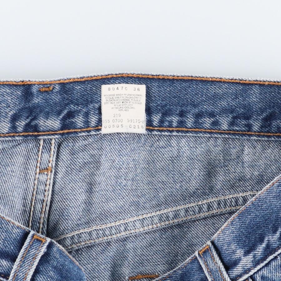 Levi's 古着 00年代 リーバイス 505 REGULAR FIT STRAIGHT LEG テーパードデニムパンツ メンズw35相当 /eaa401654 【SS2506_30 ...