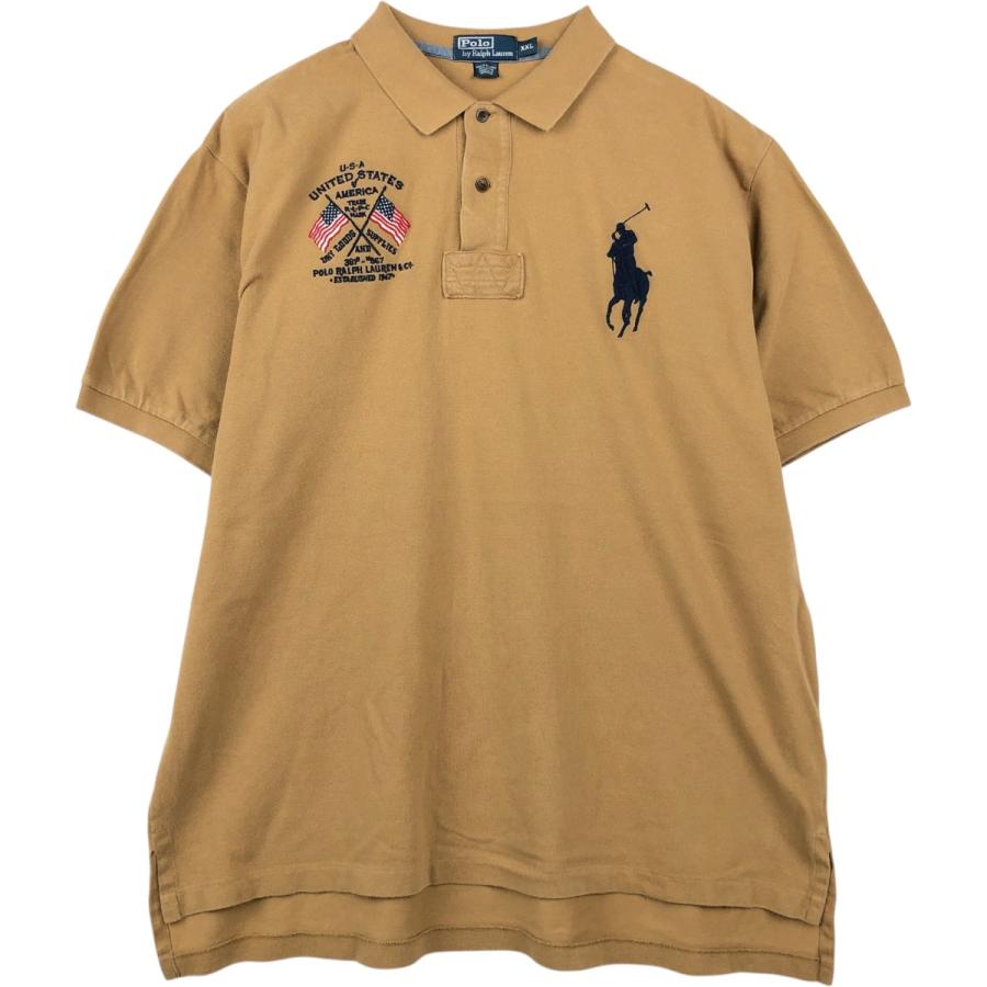 古着 ラルフローレン Ralph Lauren POLO by ビッグポニー 半袖 ポロシャツ メンズXXL相当 /eaa474613 ...